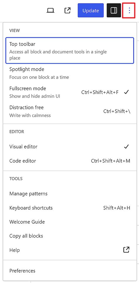 WordPress Block Editor Documentation