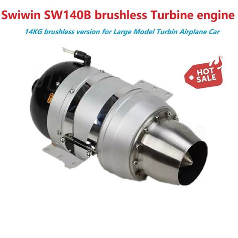 Swiwin Sw140b Brushless Turbine Engine Jet Turbojet 14kg Brushless Ver