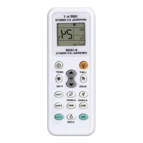 Buy In Universal Wireless Remote Control K E Ac Digital Lcd Remote Control White
