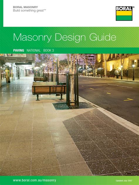 Masonry Design Guide Pdf Masonry Building Materials