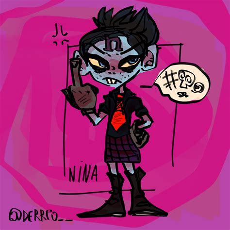 Fanart Nina Cortex I Love Her So Muchhh 😩😩 I Did That Crashbandicoot