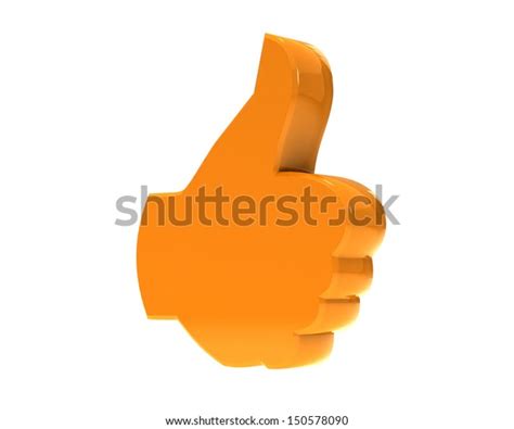 Hand Shaped Mouse Cursor Thumb Like Stock Illustration 150578090