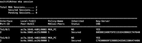 使用安全客户端5配置mka并对其进行故障排除 Cisco