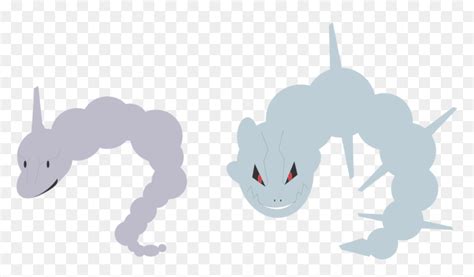 Onix And Steelix Cute Vector By Da Kun09 Cartoon Hd Png Download Vhv