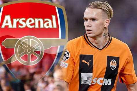 Arsenal Submit New Bid Of £62million Bid Plus Add Ons For Mykhaylo