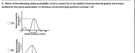 Which Of The Following Radial Probability Curve Is Correct For A P Or