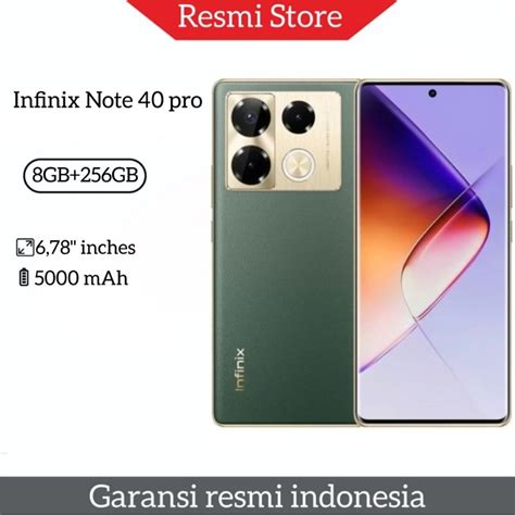 Jual INFINIX NOTE 40 PRO 5G 8 256GB NEW BNIB Shopee Indonesia