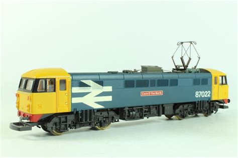 Lima L205155 Class 87 87022 Br Large Logo Blue Livery Hattons