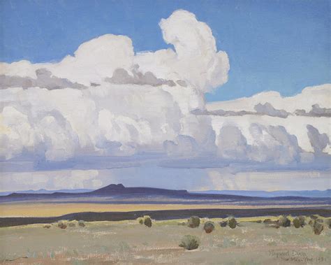 Art Prints Of Clouds New Mexico By Maynard Dixon