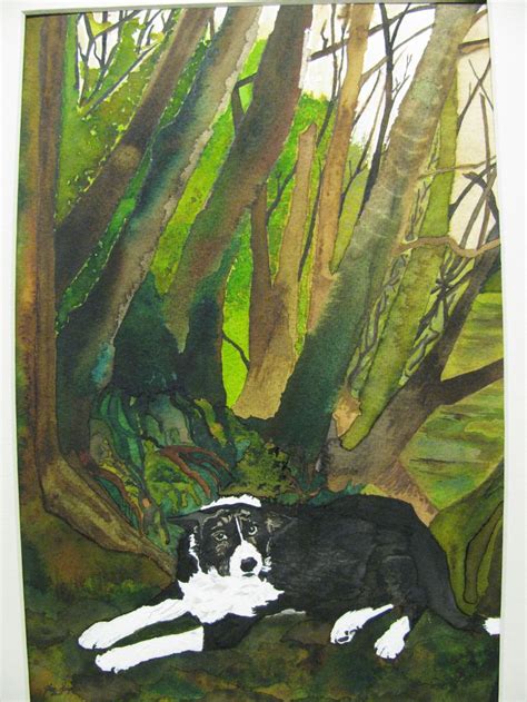 Pip In The Woods By Fee Fraser Copyright Artwork Painting Art