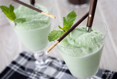 Frozen Grasshopper Drink