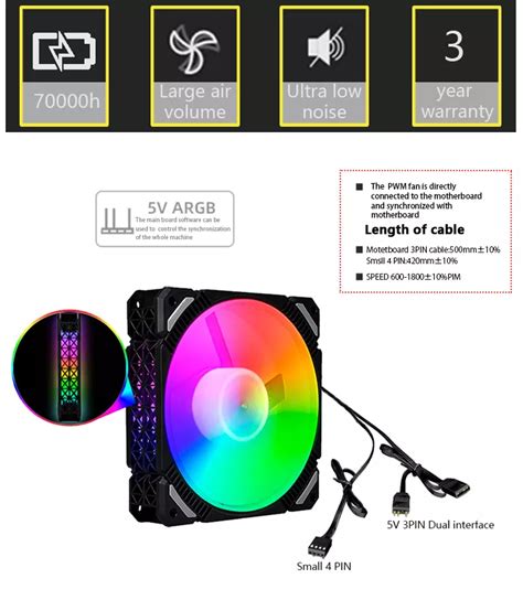 Rgb Aio Liquid Cpu Cooler Mm Radiator Computer Radiator Water Cooling Cooler Buy New
