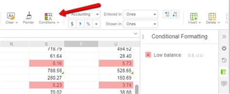 Add Conditional Formatting To Spreadsheets Support Center