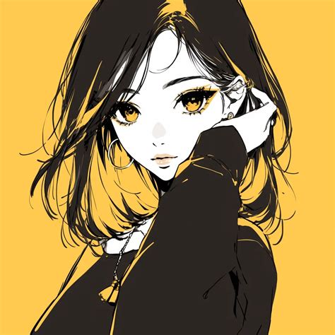 シックな微笑｜イラスト・フリー素材なら「シンテリ」