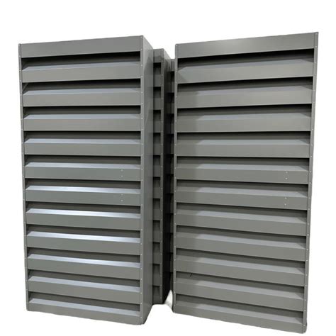 Acoustic Louver Of Innovative Noise Reduction Solution For Reducing
