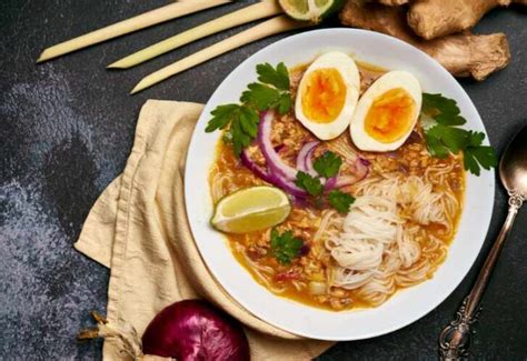 Burmese Mohinga Soup Recipe Travel Food Atlas