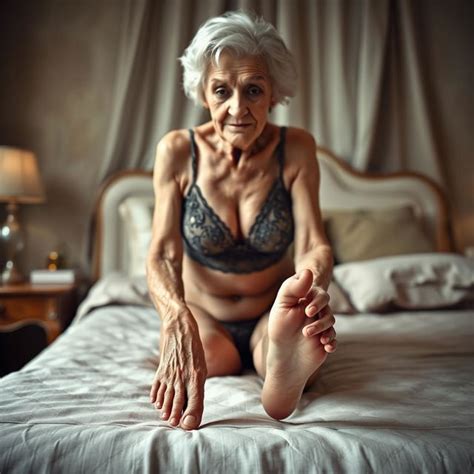 Elegance Of Age A Reimagined Nude Portrait