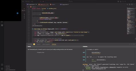 Windows Image Not Displaying On Screen Using Win32 Api In Rust