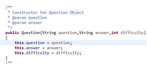 Solved Exercise 3 Create A Class Called Quiz That Uses Your