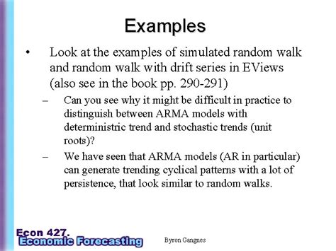 Econ 427 Lecture 21 Slides Nonstationary Data Series