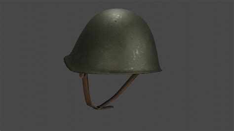 Russian Ssh 68 Helmet Free Vr Ar Low Poly 3d Model Cgtrader