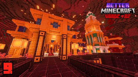 I Found Rare Nether City In Better Minecraft Timelapse Ep 9 Youtube