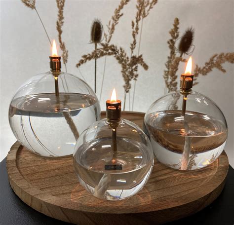 Lampe à huile laiton Sphère Peridesign Floome