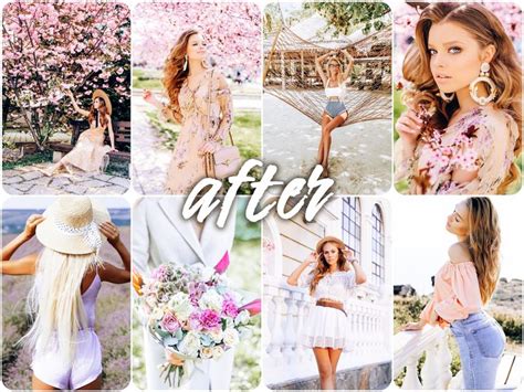 4 Bright Presets Lightroom Presets Instagram Presets Presets