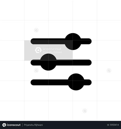 Setting Sliders Animated Icon Download In Json Lottie Or Mp4 Format
