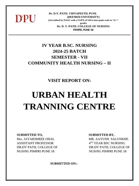 Aayush Communityassignmentfrontpageformat Pdf