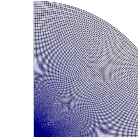The Computation Mesh For The Two Dimensional Case Download Scientific Diagram