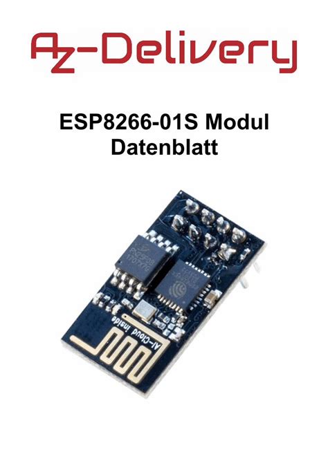 pdf esp8266 01s modul datenblatt · esp8266 01s modul datenblatt then