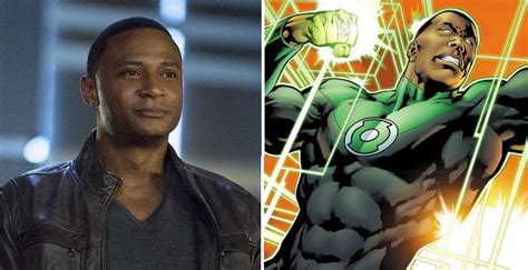 Arrow Ator Gostaria Que Contraparte De John Diggle Fosse Um Lanterna