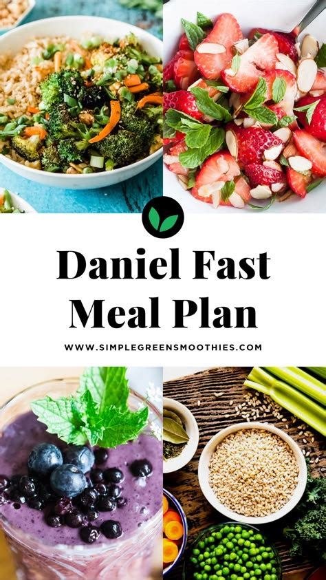 Daniel 21 Day Fasting Plan
