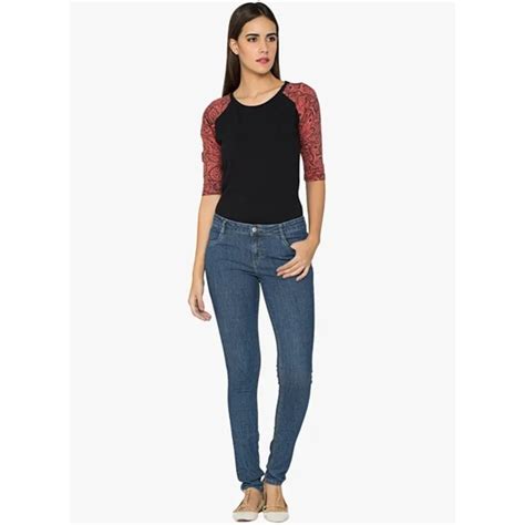 Wholesale Blue Mid Waist Slim Fit Jeans Women Skinny Jeans Xxx Xxx Lady