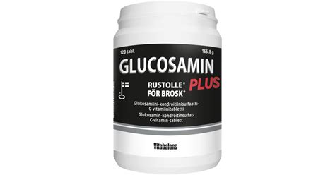 Glucosamin Plus Glukosamiini Kondroitinsulfaatti C Vitamiini 120 Tabl