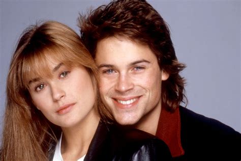 Rob Lowe Reflects On Briefly Having A Thing With Demi Moore