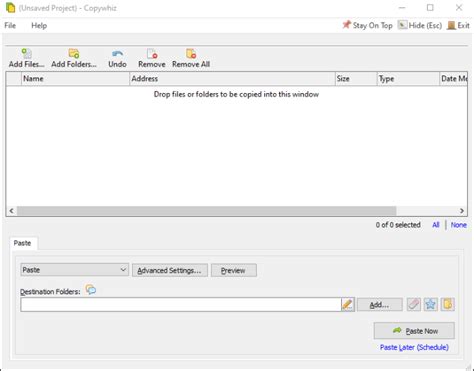 create full folder hierarchy structure when copying files in windows