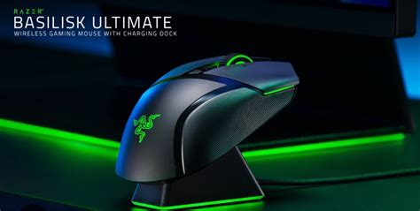 Razer Basilisk Ultimate Computers Tech Parts Accessories Mouse Mousepads On Carousell