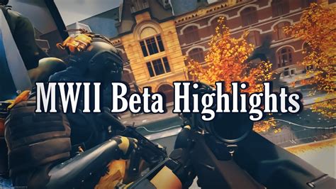 Mw2 Beta Sniping Mw2 Beta Highlights Youtube