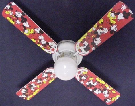 Ceiling Fan Designers Ceiling Fan Disney Mickey Mouse 1 42 Mickey