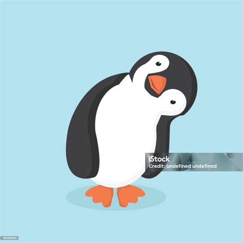귀여운 펭귄 만화 펭귄에 대한 스톡 벡터 아트 및 기타 이미지 펭귄 아기 황제 Istock