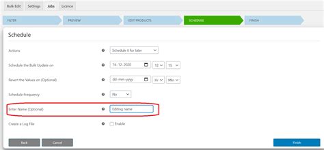 How To Manage Scheduled Tasks In The Jobs Tab Through Woocommerce Bulk