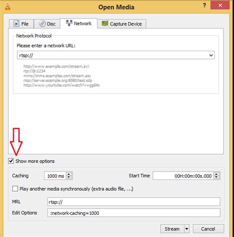 Stream RTSP Videos Of IP Cameras In VLC Media Player