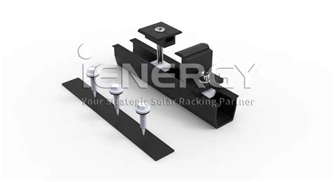 Solar Panel Mounting Rail Pv Mounting Stand Accessories Aluminum Mini
