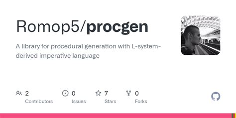 Github Romop5procgen A Library For Procedural Generation With L System Derived Imperative