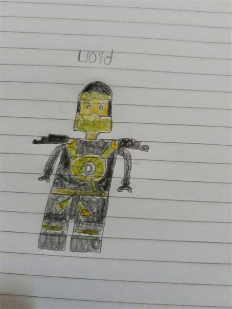 Mi Dibujo De Lloyd 『lego™ Ninjago Amino Español』 Amino