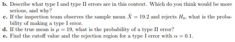 Solved Question 4 Hypothesis Testing Continuous Random