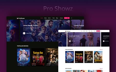 Pro Showz Website Template W3Layouts