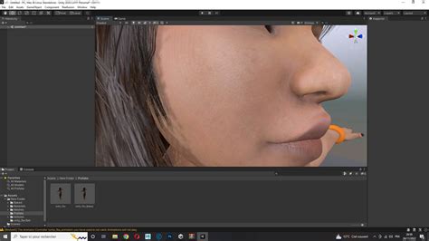 Curvy Brown Girl 3D Model By Khaloui